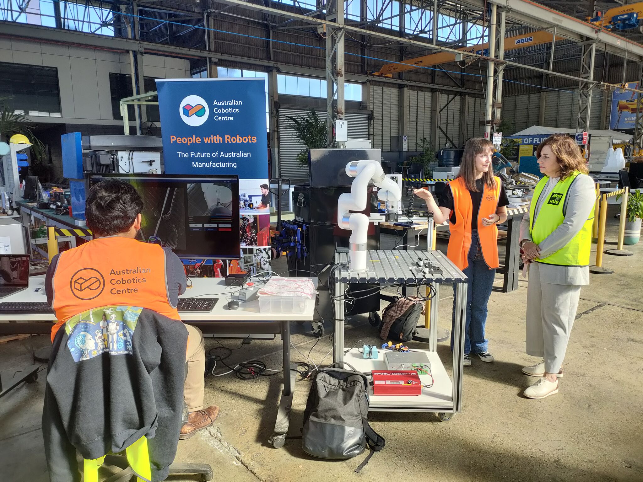 Australian Research Council visit to ARM Hub » Australian Cobotics ...