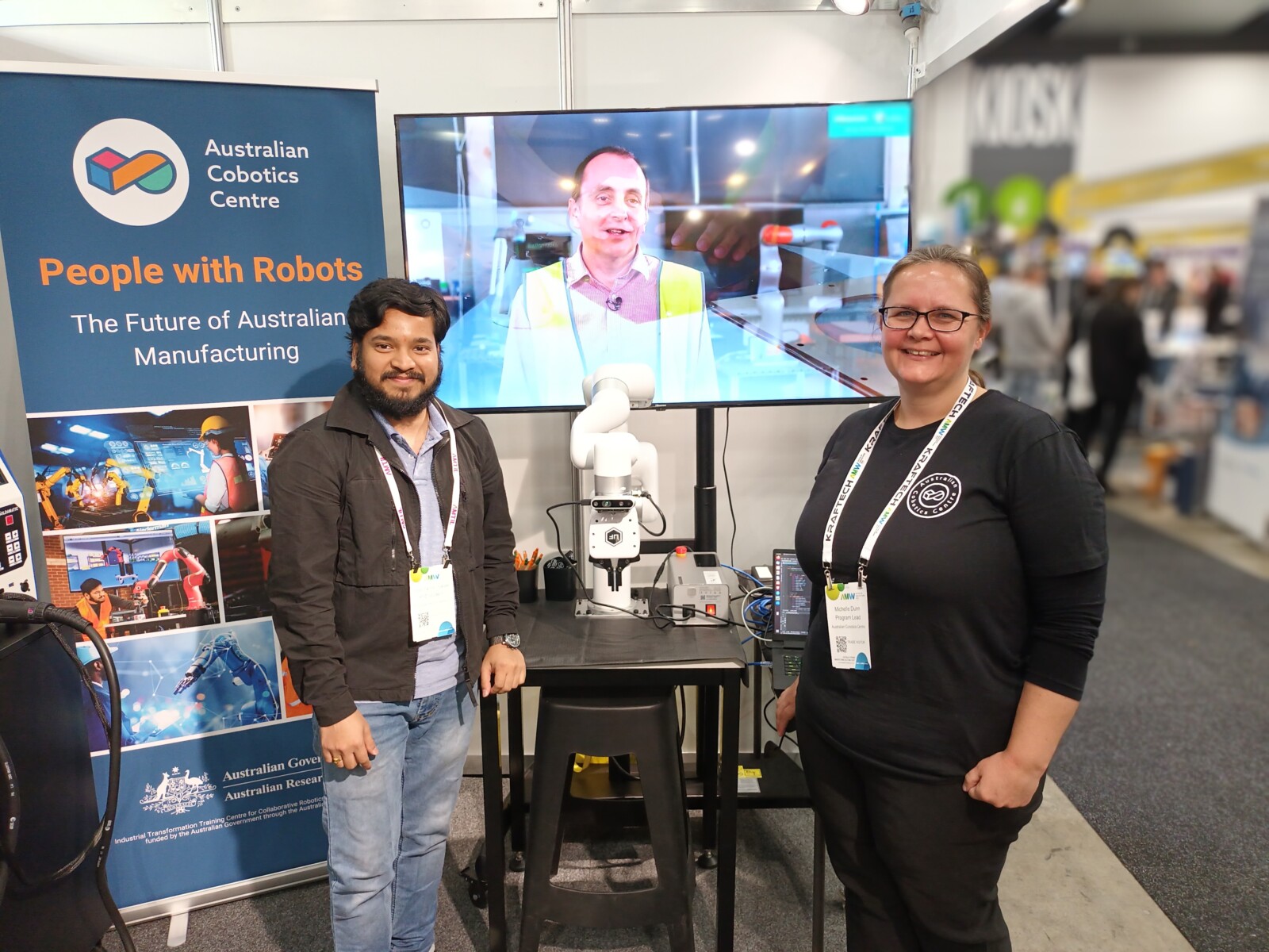 Australian Manufacturing Week 2023 » Australian Cobotics Centre | ARC funded ITTC for ...