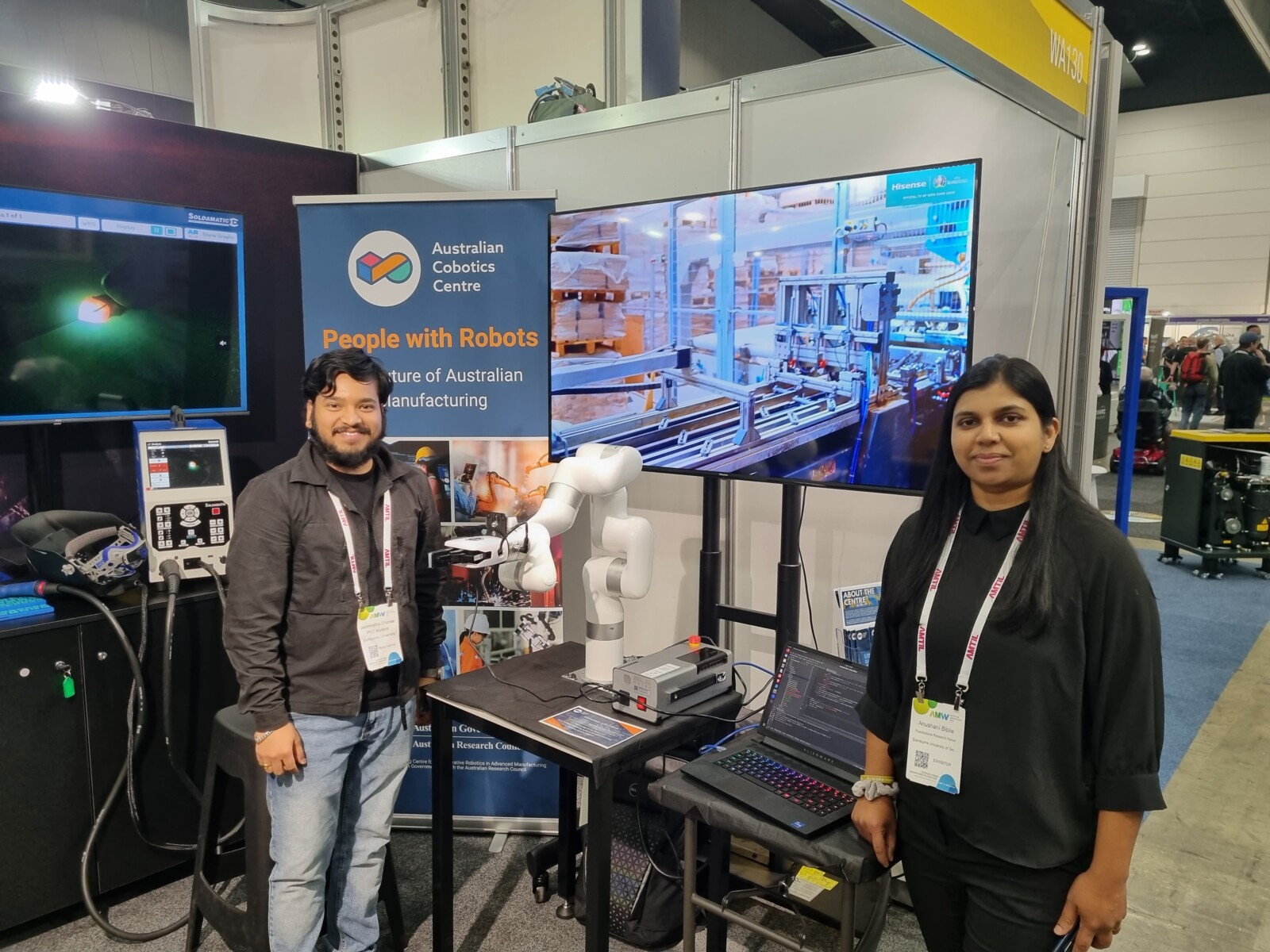 Australian Manufacturing Week 2023 » Australian Cobotics Centre | ARC funded ITTC for ...