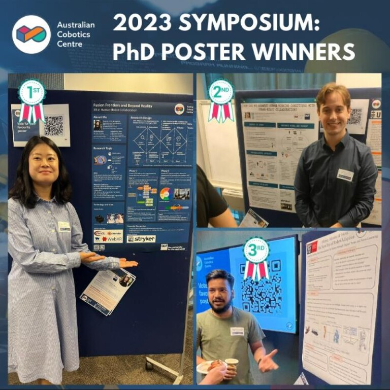 2023 Symposium: PhD Poster Winners » Australian Cobotics Centre | ARC ...